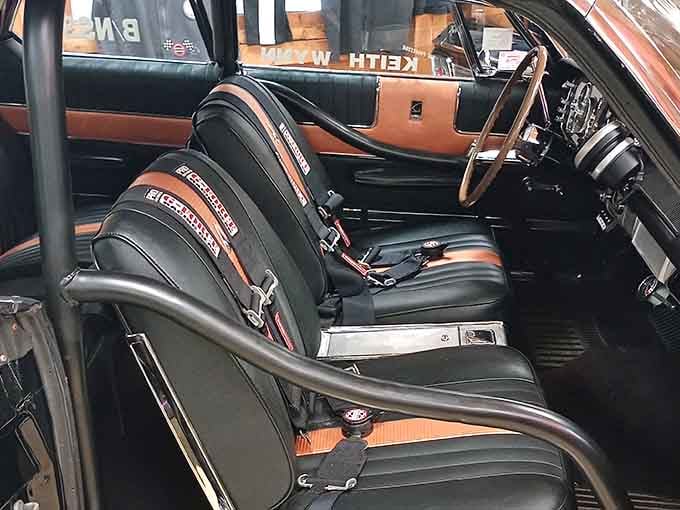 That turquoise and white beauty could make even the most practical minivan driver reconsider their life choices.