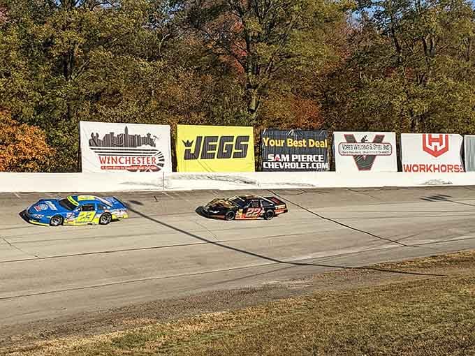 Winchester Speedway brings that Friday night lights energy, except with stock cars and way more engine noise.
