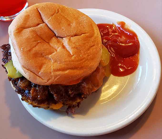 This double steakburger with all the fixings is what happens when simplicity meets perfection on a toasted bun.