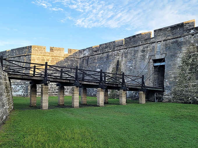 These weathered stone walls and wooden walkways have witnessed more history than most textbooks could ever capture completely.