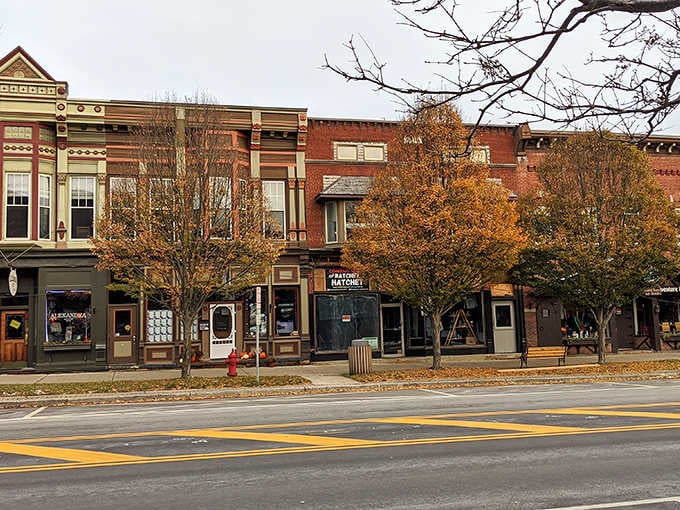 Autumn colors paint the downtown in shades that make you want to grab a sweater and explore.