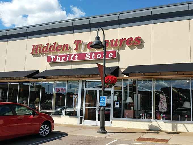 That charming street lamp and inviting entrance promise a treasure hunt worthy of your Saturday afternoon.