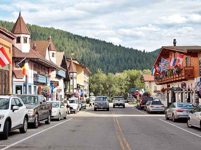 Bavarian charm meets Cascade Mountains in this storybook village that looks too perfect to be real.