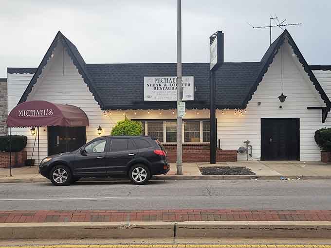 The cottage-style building looks sweet and simple, but the steaks inside pack a powerful punch.