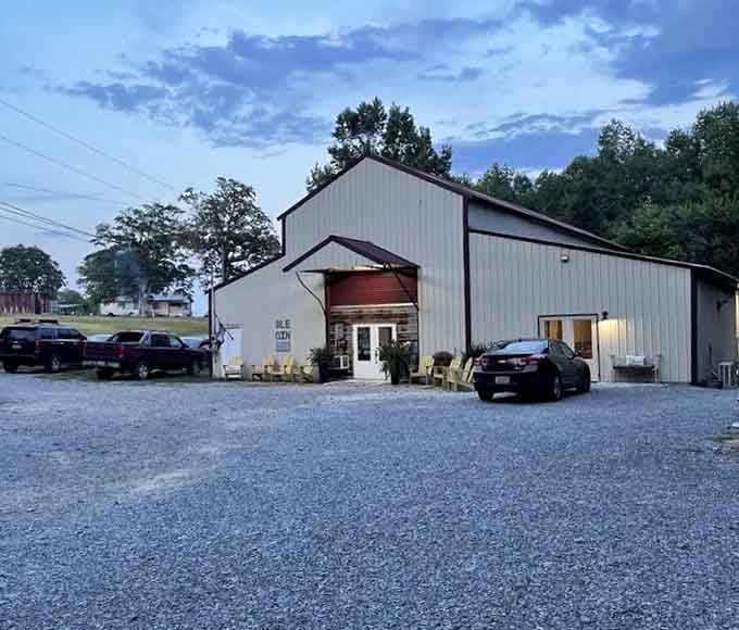 This converted barn wears its industrial past proudly while serving up tender steaks in unexpected rural elegance.