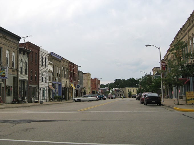 Princeton's main street stretches wide and welcoming, where parking is easy and the pace is exactly what your blood pressure needs.