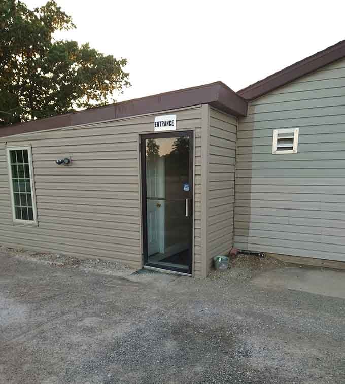 Sometimes the best treasures hide in plain sight&mdash;this modest entrance leads to steaks that'll make your taste buds sing.