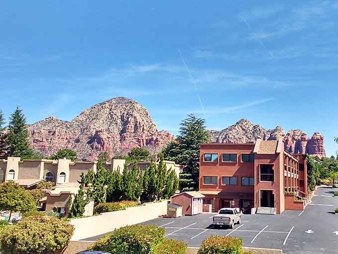 Those red rock cathedrals behind town make even the most skeptical visitor believe in something bigger than themselves.