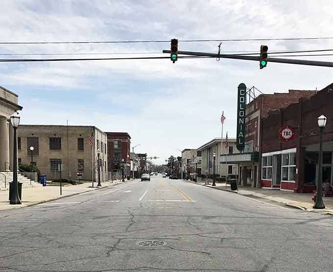 Wide open streets in Tarboro give you room to breathe and a cost of living that lets you actually relax.