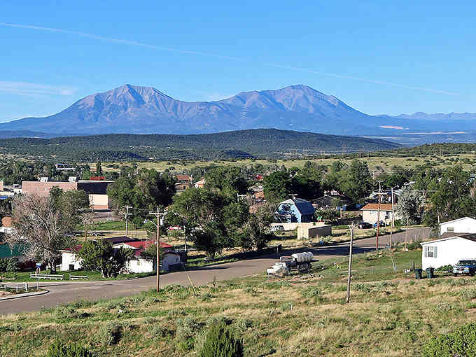 Those Spanish Peaks standing guard over Walsenburg look like nature's own cathedral spires reaching for heaven.