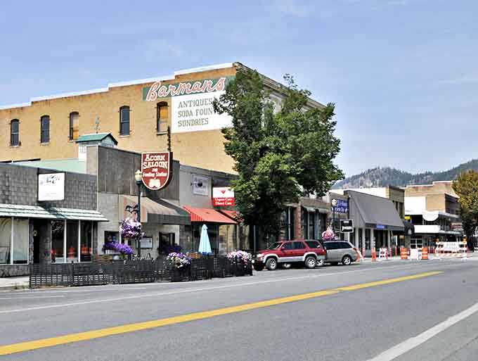 Colville's downtown blooms with hanging baskets and old-fashioned charm that makes you want to park and explore.