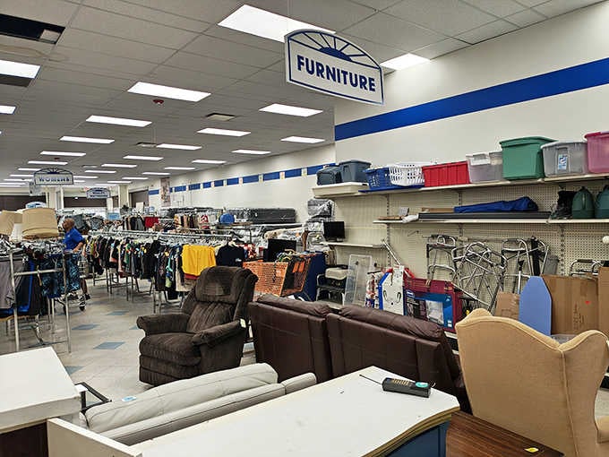 Furniture displays that rival showrooms prove secondhand doesn't mean second-rate when you know where to shop wisely.