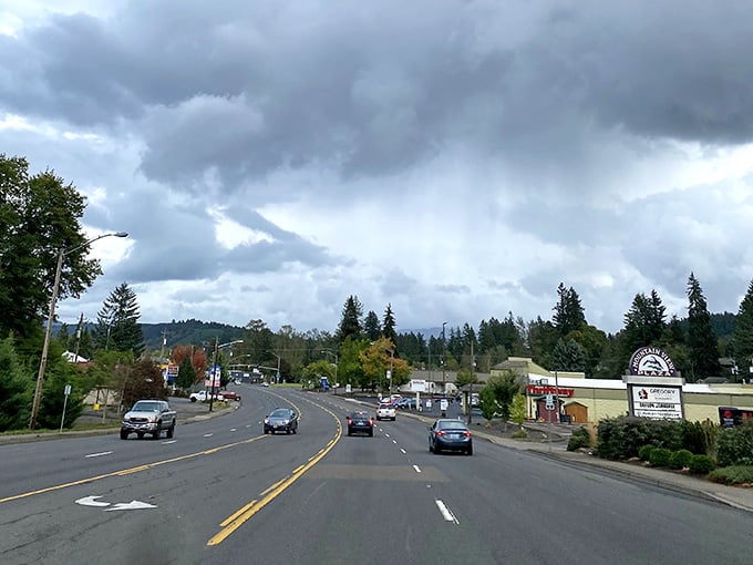 Dramatic clouds roll over the forested hills like nature's own IMAX theater, and the show runs daily at no charge.