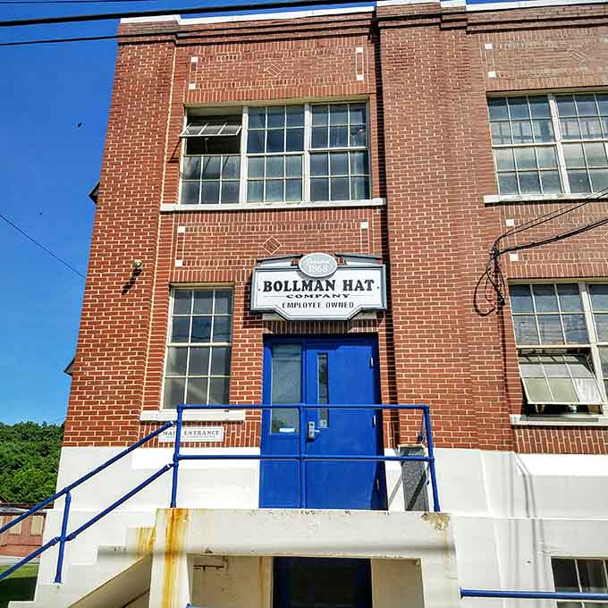 Historic hat factories turned antique destinations&mdash;because why let good industrial architecture go to waste?