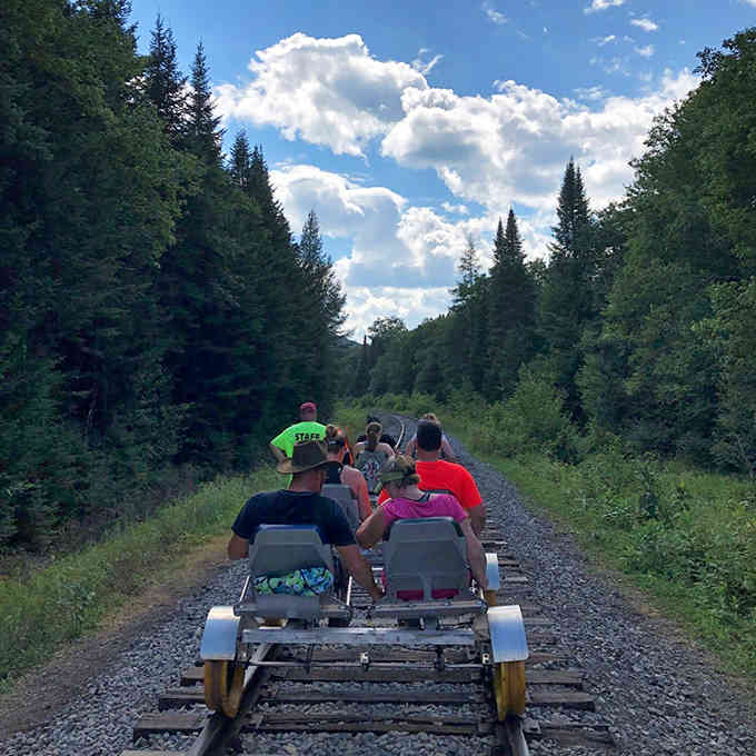 Forest tunnels and open skies create the kind of backdrop that makes smartphones seem almost forgivable here.