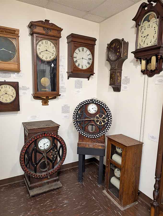 Those massive wheel mechanisms look like something from a Victorian science fiction novel come to life, don't they?