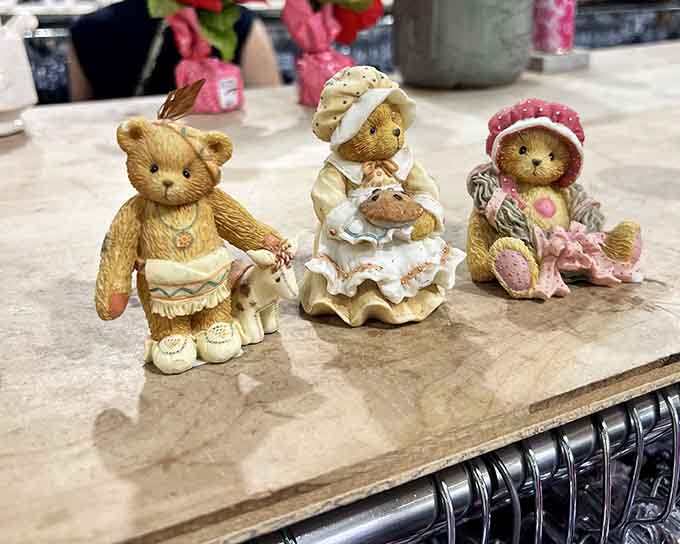 These dressed-up bear figurines are giving serious cottage core vibes, minus the cottage prices.