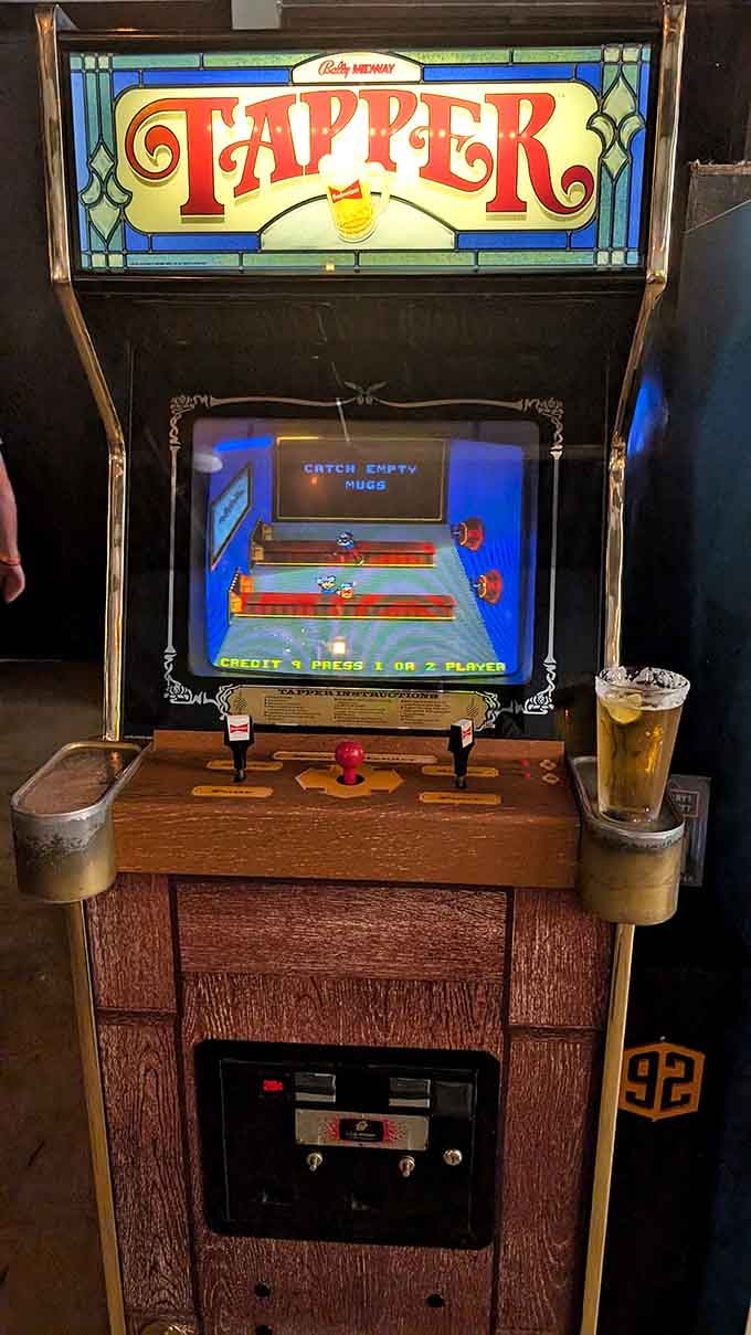 Tapper, the game that made bartending look easy until you actually tried it with a cold beer waiting nearby.