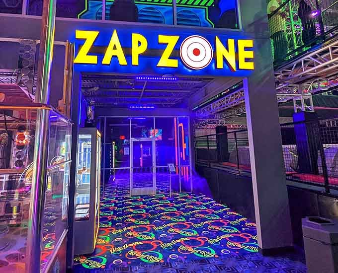 Zap Zone beckons with the promise of laser tag glory and the chance to finally beat your nephew.