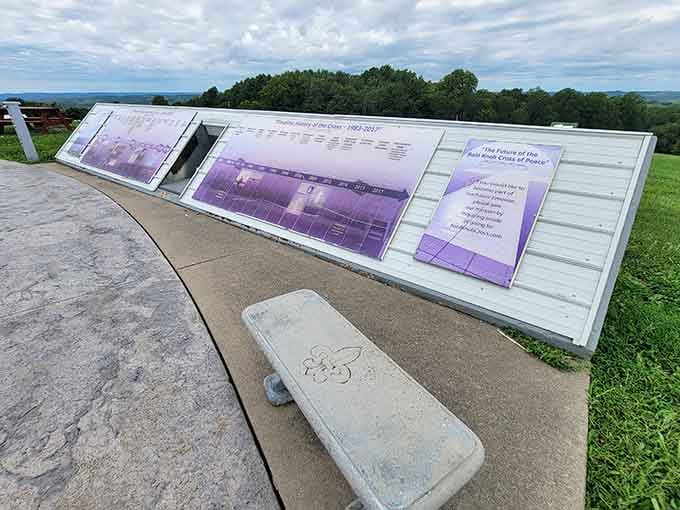 Informational displays offer context and history while the stunning vistas provide their own wordless lessons about perspective and beauty.