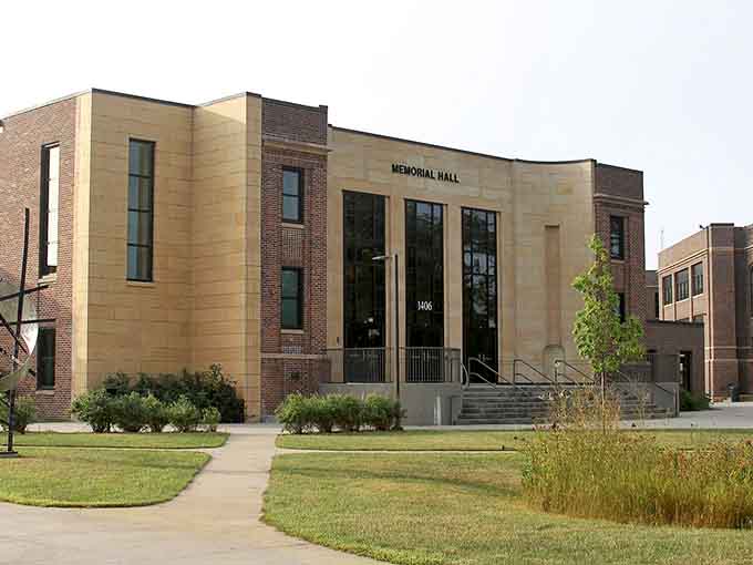 Memorial Hall stands proud with Art Deco elegance, hosting community events that bring genuine neighbors together regularly.