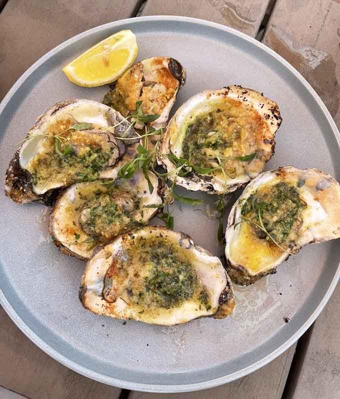 Fresh oysters that taste like the ocean just kissed them – briny, beautiful, and absolutely worth it.