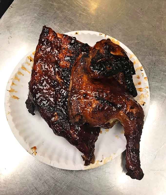 When your chicken looks this good, you start questioning every rotisserie bird you've ever settled for before.