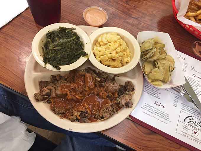Mac and cheese, collard greens, and tender pork prove that Southern sides deserve equal billing with the stars.