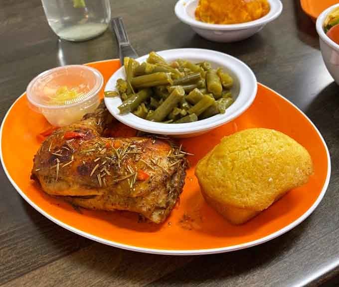 Baked chicken that proves you don't need a fryer to achieve poultry perfection on your plate.
