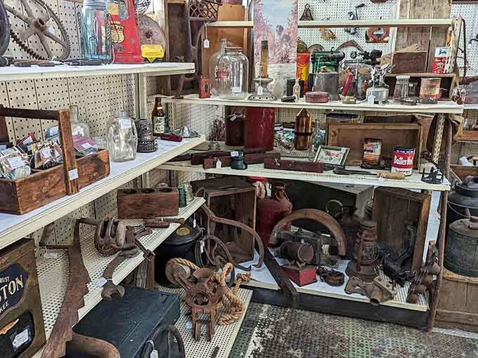 Vintage tools and mysterious gadgets make you wonder how our grandparents managed without modern conveniences daily.