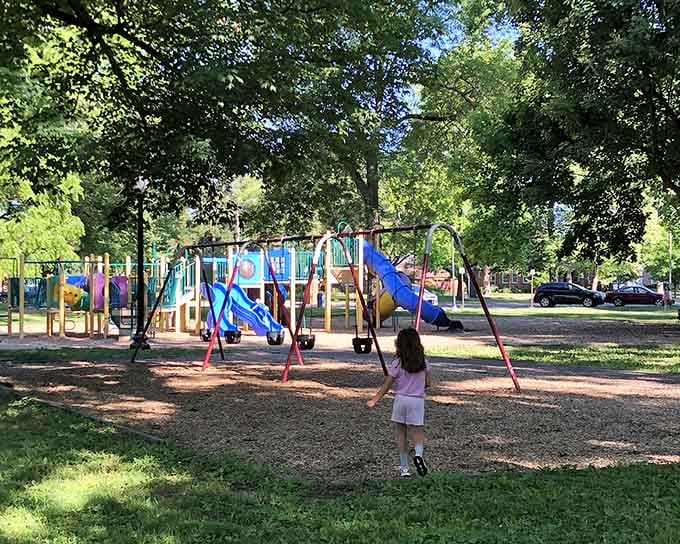 Even the playgrounds are thoughtfully designed because Columbus doesn't do anything halfway, apparently.