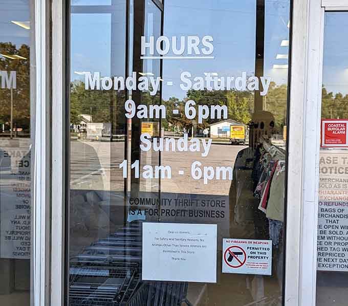 Open seven days a week because treasure hunting doesn't take Mondays off, and neither should you, apparently.