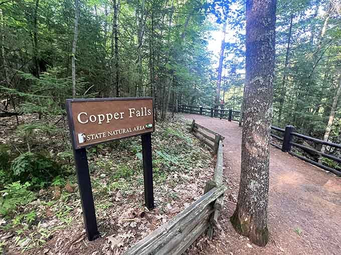 When even the signage looks this good, you know you've arrived somewhere special in the northwoods.