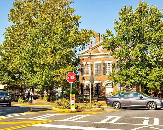 This historic courthouse anchors the town square where gold fever once gripped an entire generation of dreamers.