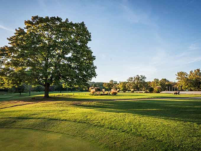 Golf courses don't need to be country clubs to offer a perfect morning chasing that little white ball.
