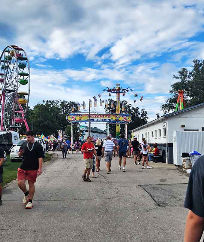 Fair season brings everyone together, from families with strollers to teenagers on their first unsupervised adventure.