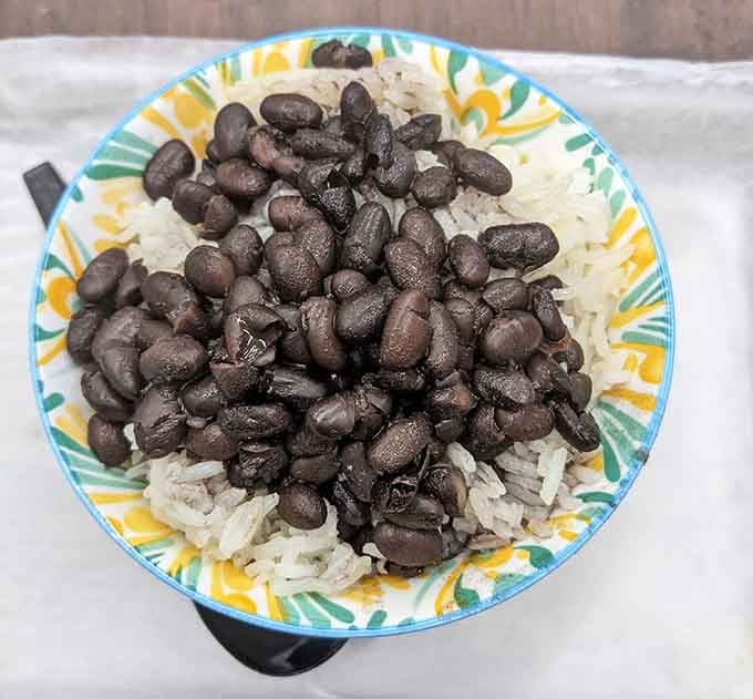 Arroz moro with black beans shows that rice and beans can be a revelation when prepared with care and attention.