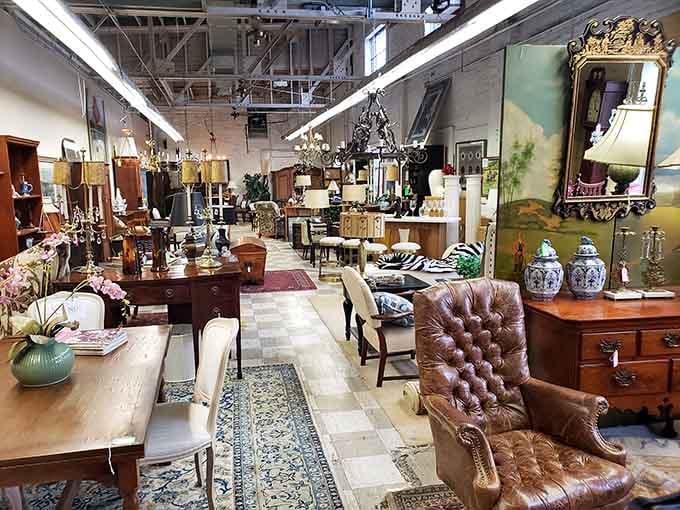 Every corner reveals another carefully curated vignette that belongs in a design magazine spread immediately.