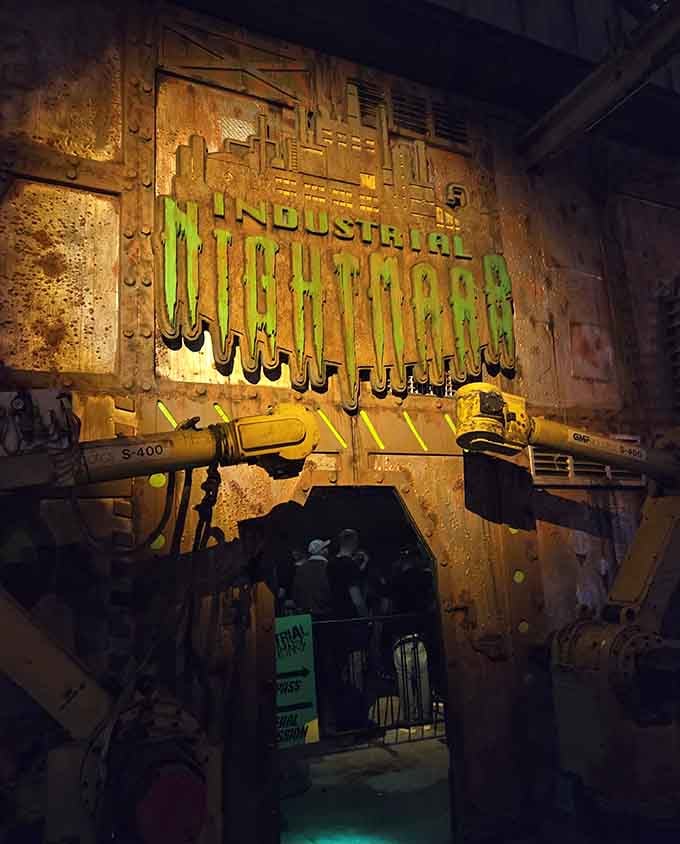 Industrial Nightmare is truth in advertising, folks, complete with rusty machinery and existential dread.