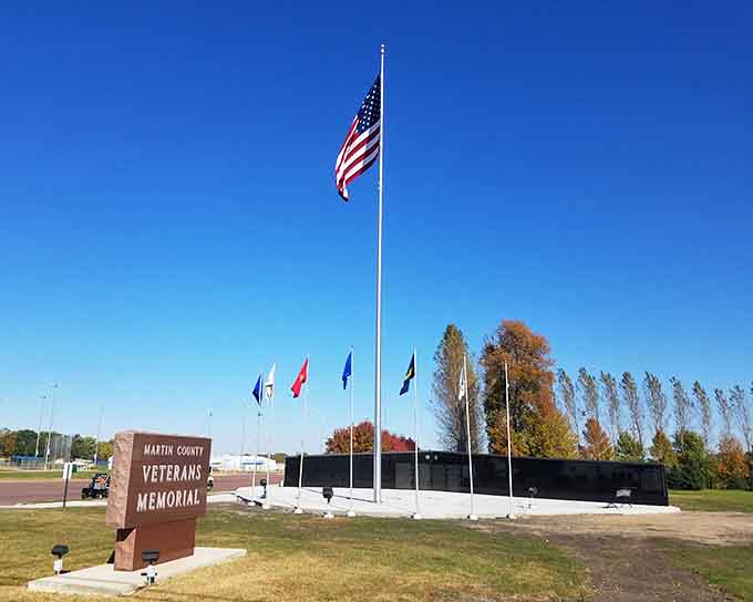 The Martin County Veterans Memorial honors those who served with dignity befitting their sacrifice and commitment.