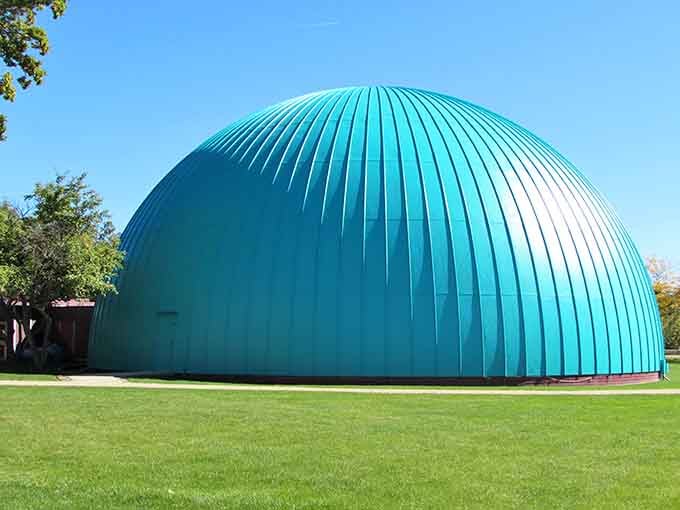 Longway Planetarium's distinctive dome launches you into the cosmos without leaving Michigan's atmosphere behind you.