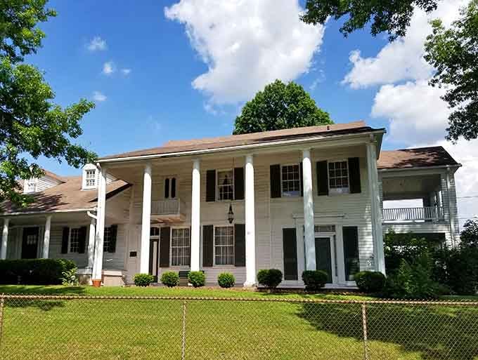 Classic architecture meets manicured lawns in a neighborhood where pride of place still means something real.