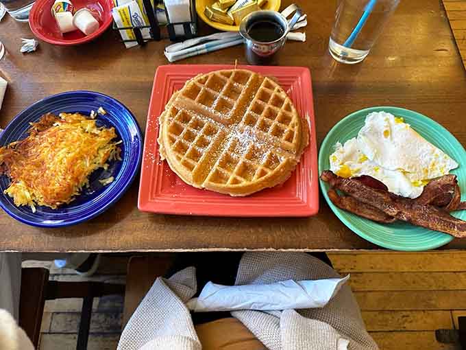 When your breakfast spread requires its own zip code, you know you've ordered correctly and lived your best life.