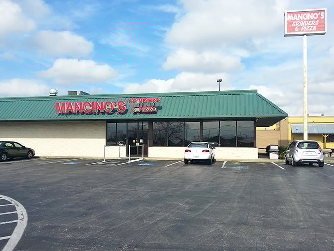 Mancino's serves up grinders and pizza in a no-frills building that lets the food do all the talking.