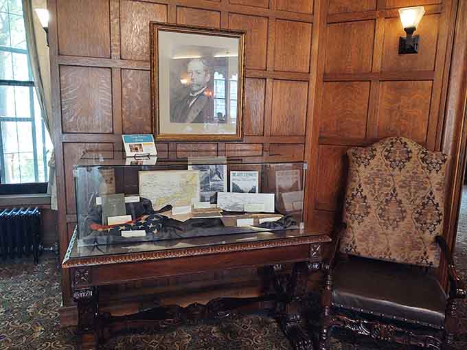 Historic displays throughout the castle tell stories that make you appreciate the craftsmanship of a bygone era.