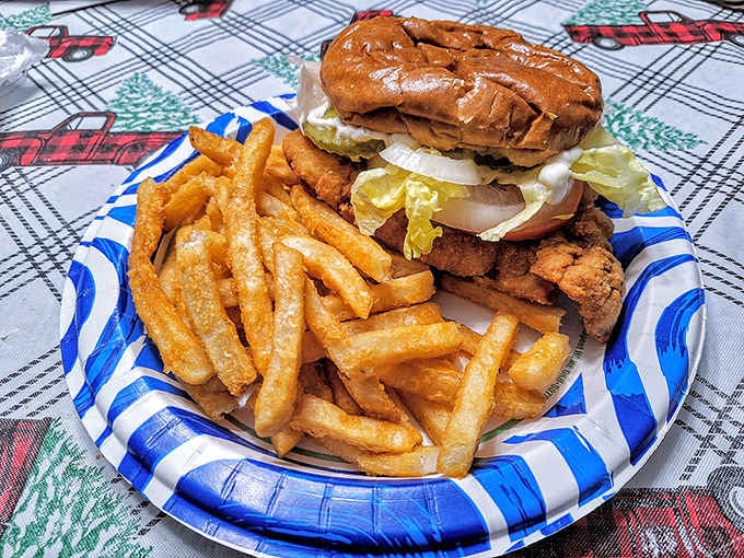 That tenderloin-to-fries ratio suggests someone here understands priorities and isn't afraid to show it.