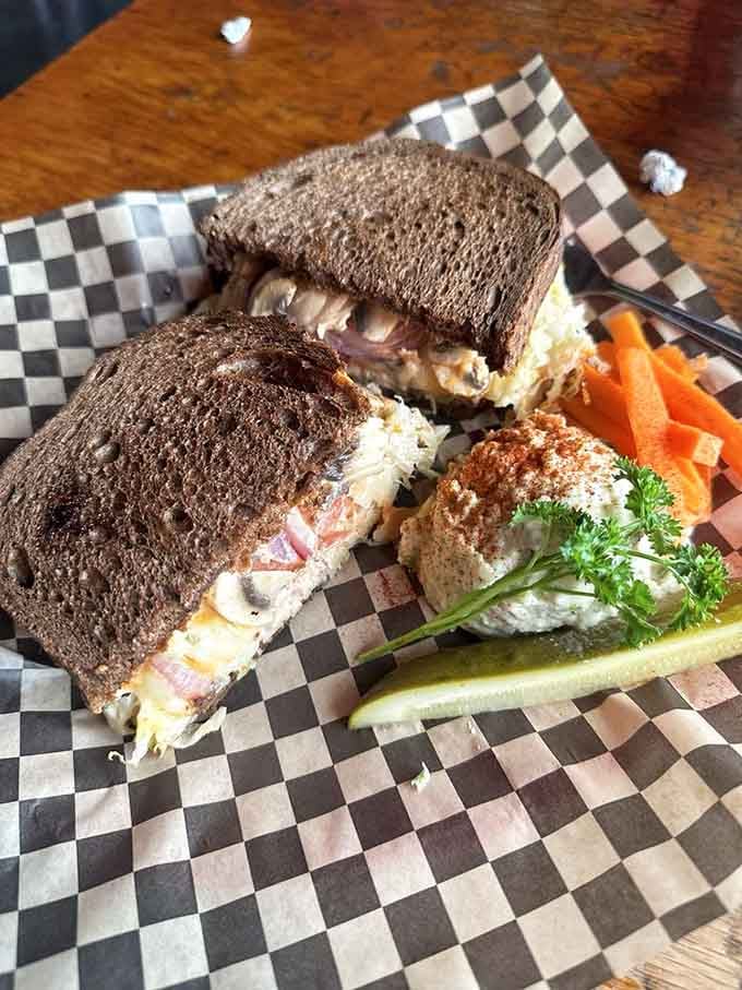 Rachel's Reuben switches things up beautifully, because sometimes you need a little variety in your life.