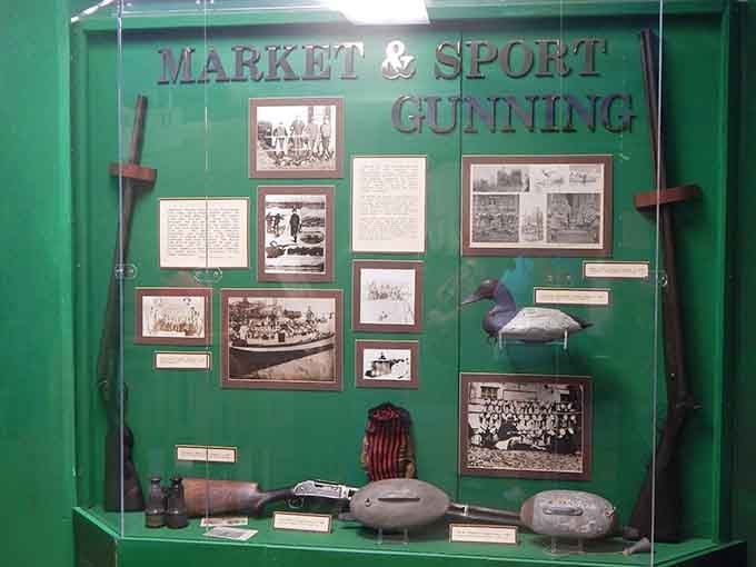 The Market and Sport Gunning exhibit reveals the fascinating history of waterfowling on the bay.