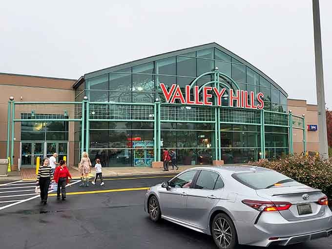 Valley Hills Mall offers convenient shopping that won't require GPS navigation or an entire day to explore.