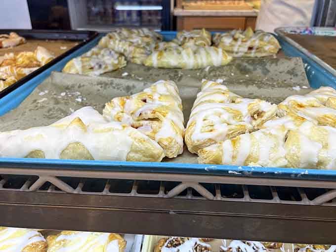 Flaky turnovers stuffed with fruit filling that would make your grandmother nod approvingly while reaching for another one herself.